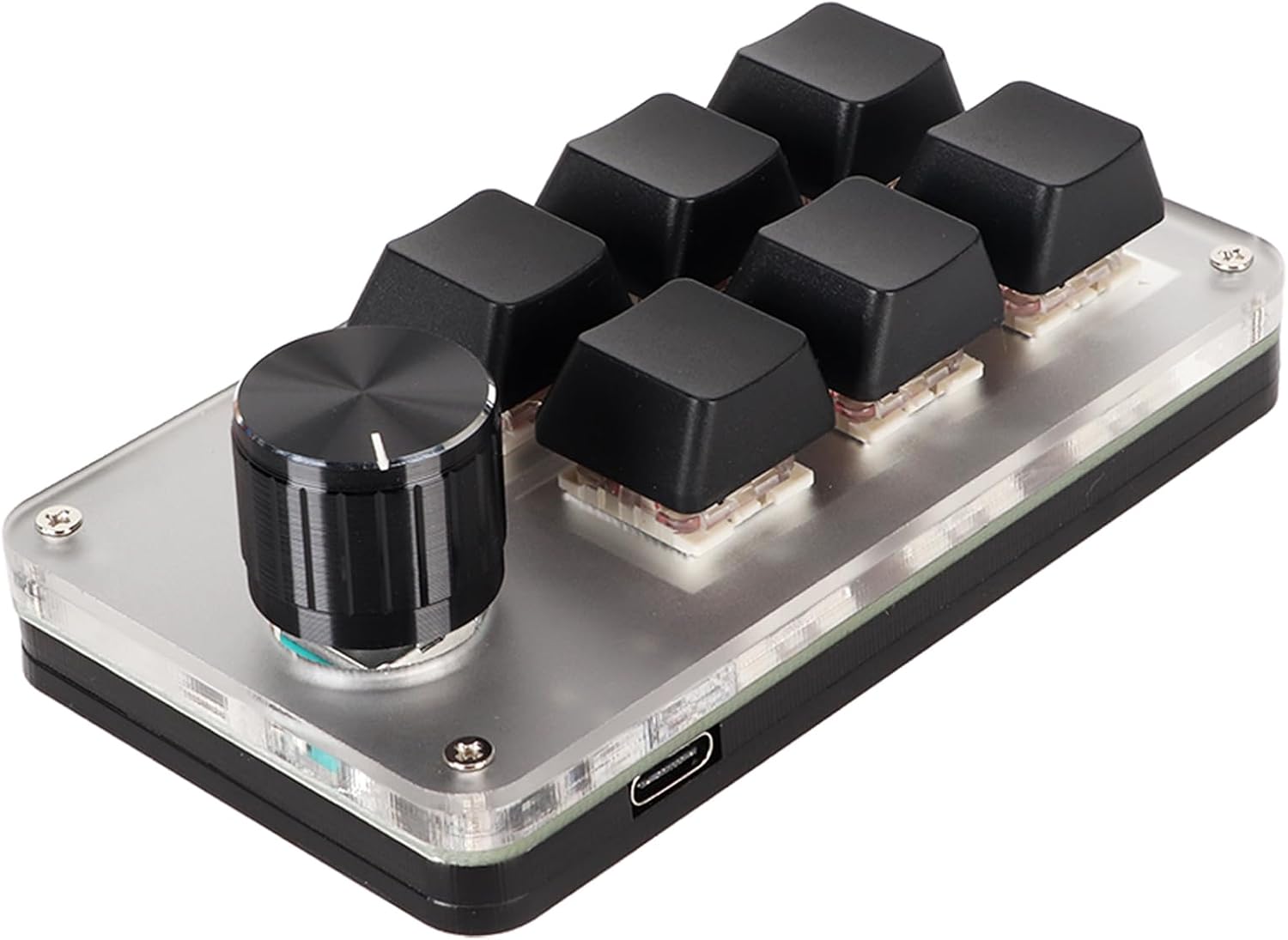 Amazon.com: VBESTLIFE Customized Knobs Red Switch Macro Keyboard Plug ...