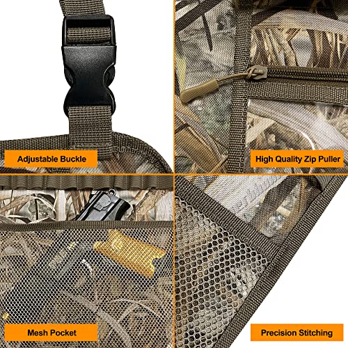 Snapklik.com : Seat Back Gun Rack, Gun Sling Bullet Storage Bag, Camo ...