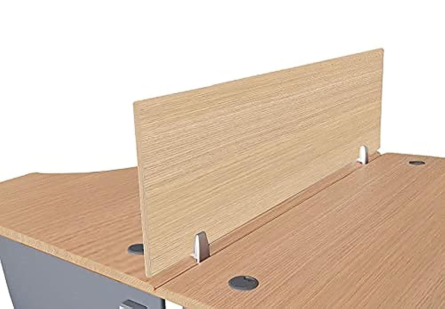 Mahmayi Deler 160 Oak Divider Panels Provide Desk Privacy Perfect for ...