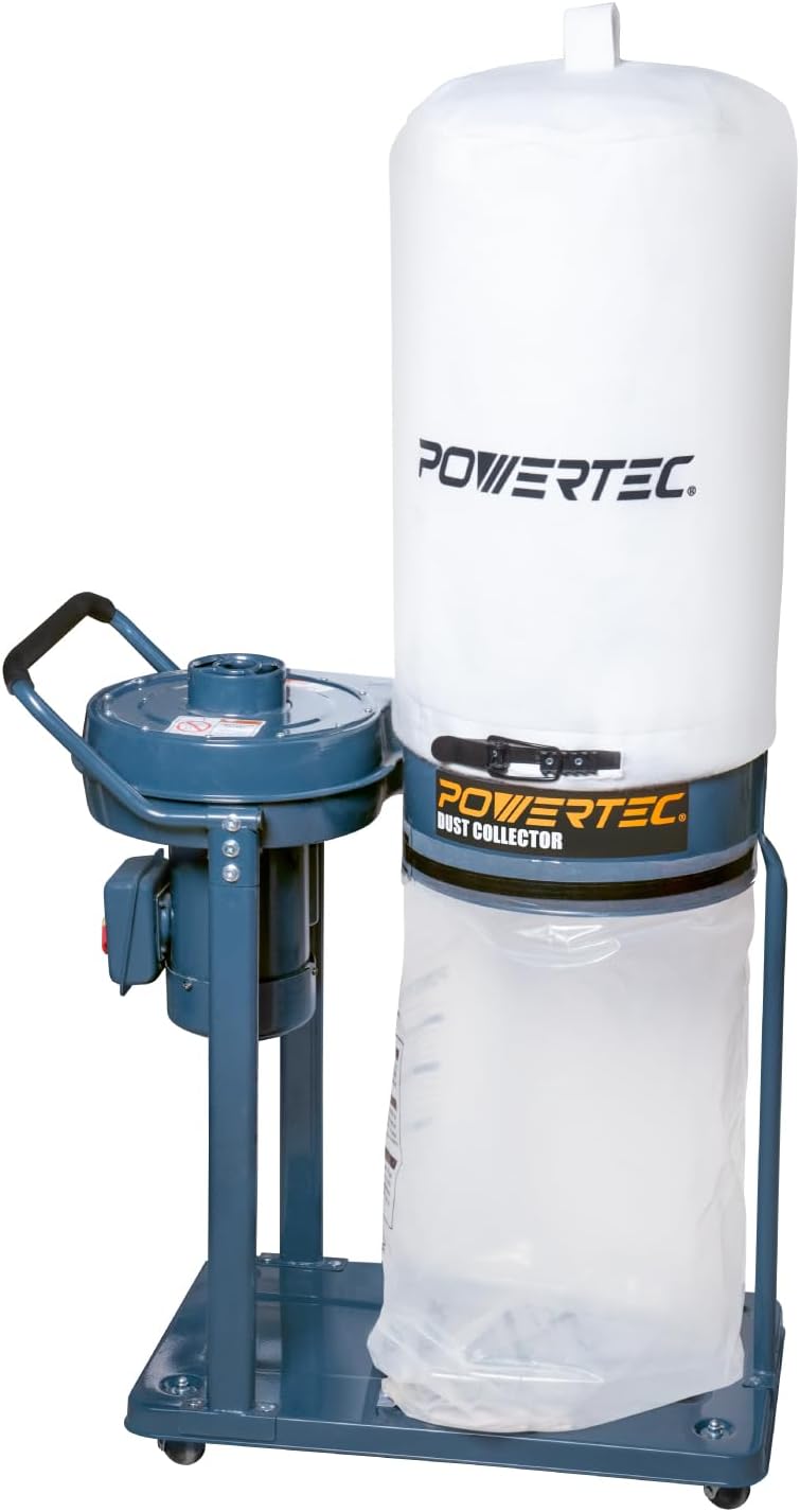 POWERTEC 1 HP Dust Collector with 1 Micron Dust Morocco | Ubuy