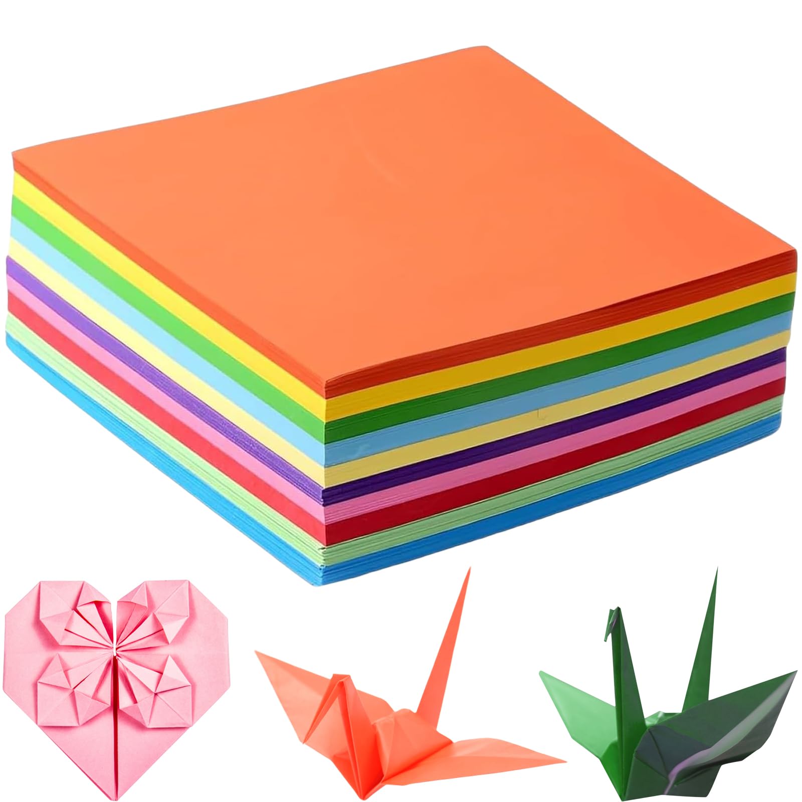 200 Sheets 10 Colors Coloured Paper A4 for DIY Arts and Crafts/Paper ...
