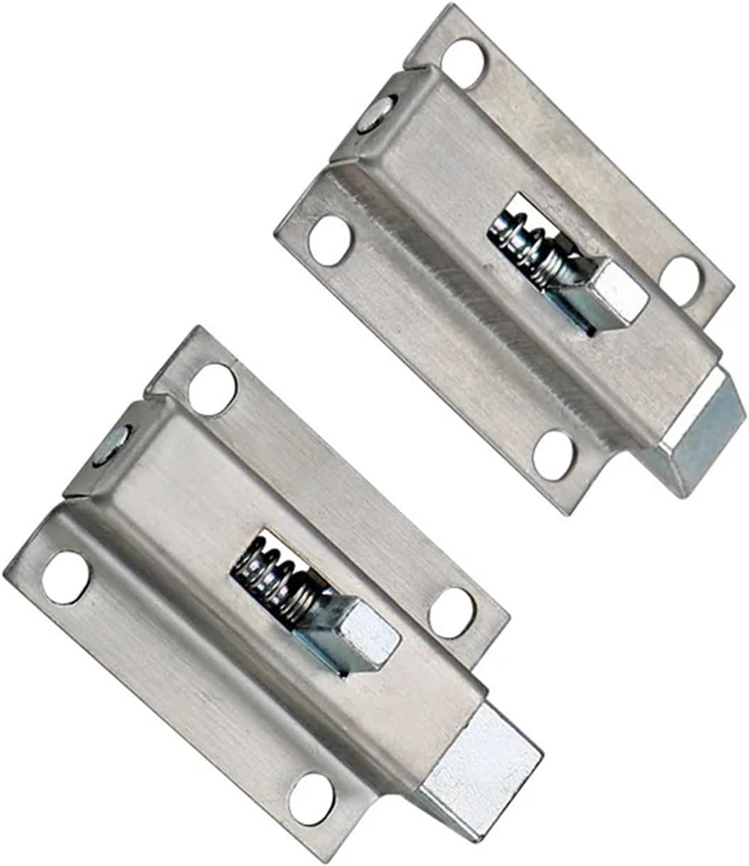 Amazon.com: Spring-Loaded Automatic Surface-Mounted Door Bolt for ...