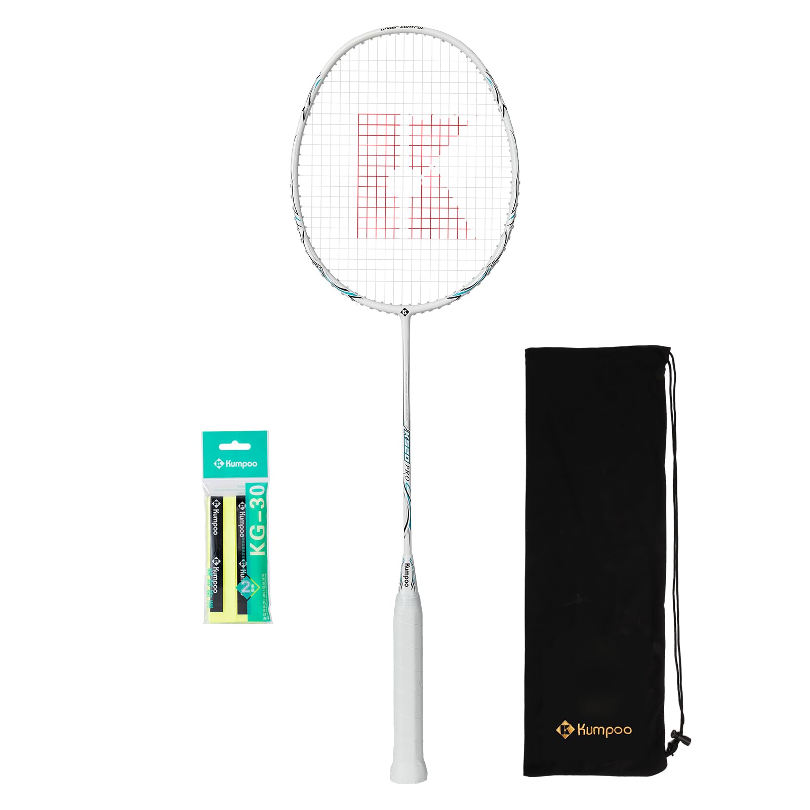Snapklik.com : KUMPOO Badminton Racket K520 PRO - 86g Lightweight Full ...