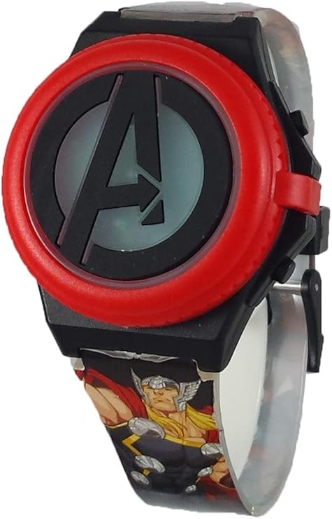 Marvel Avengers Light Up Digital Watch with Pop Up Feature : Amazon.co ...