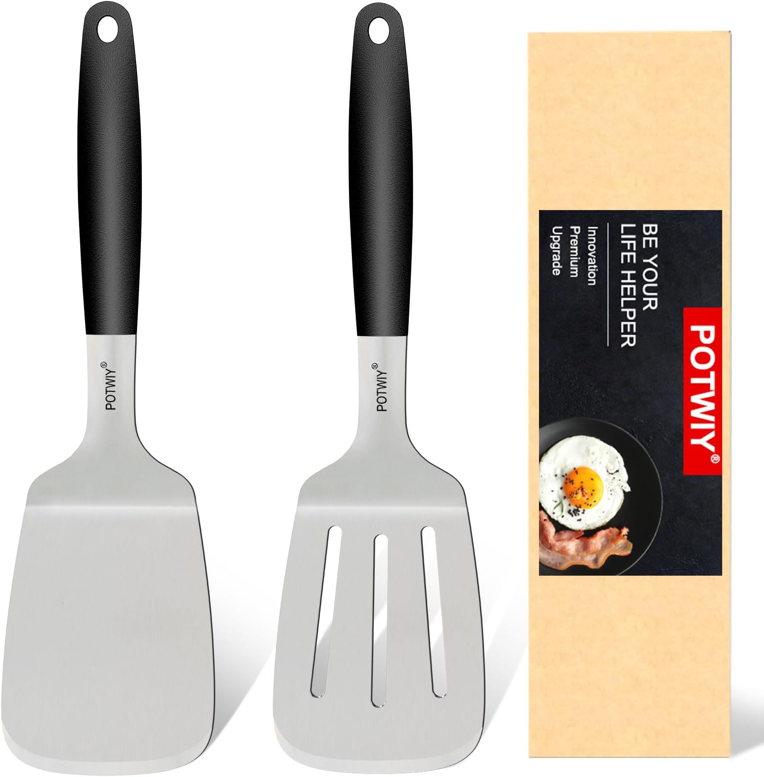 Amazon.com: Good Cook Classic 12-Inch Pancake Turner Spatula: Spatulas ...
