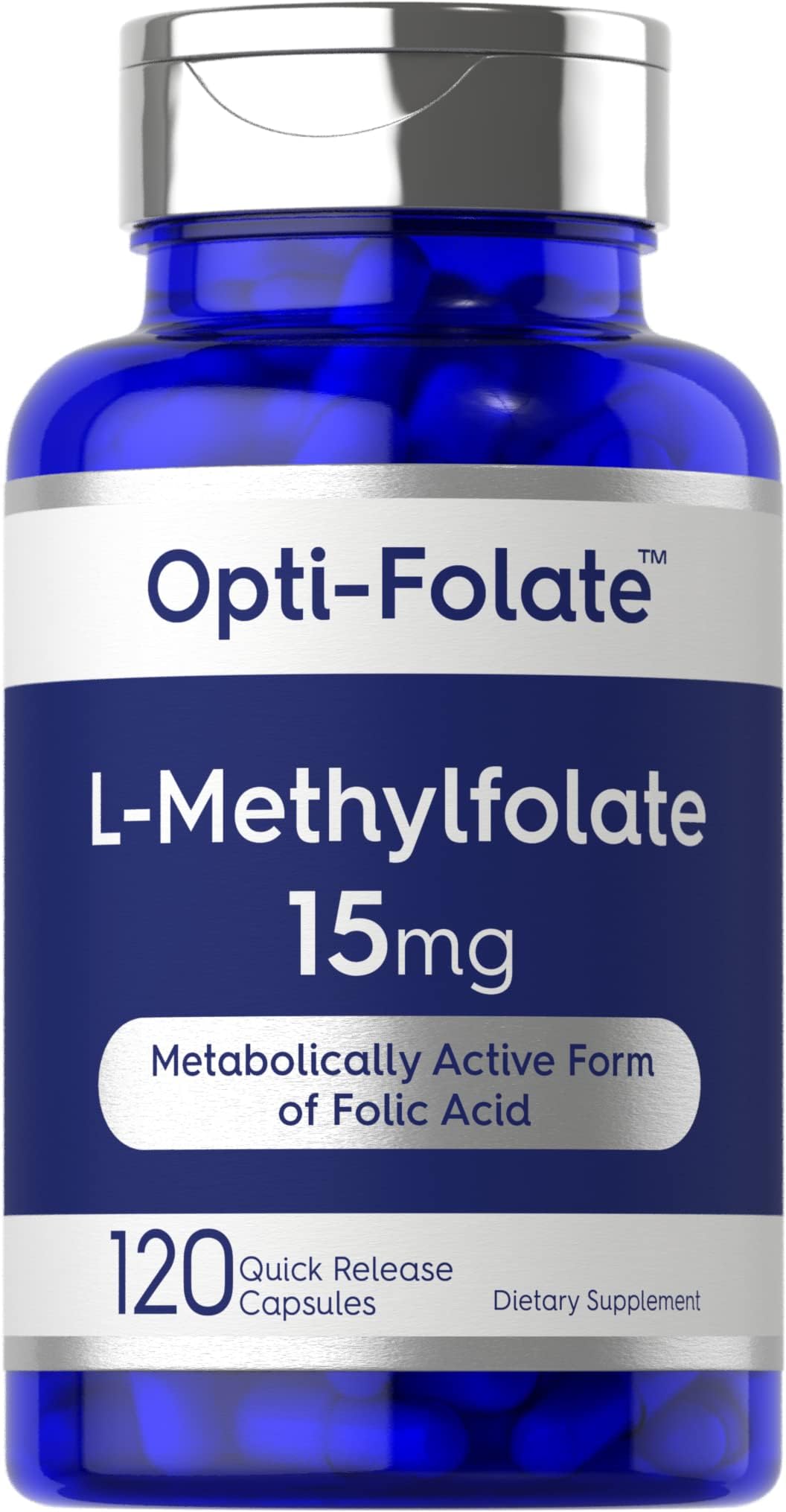 Amazon.com: Carlyle L Methylfolate 7.5 mg | 60 Capsules | Optimized and ...