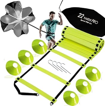 22YardsPro Agility Training Equipment Kit for Speed & Performance ...