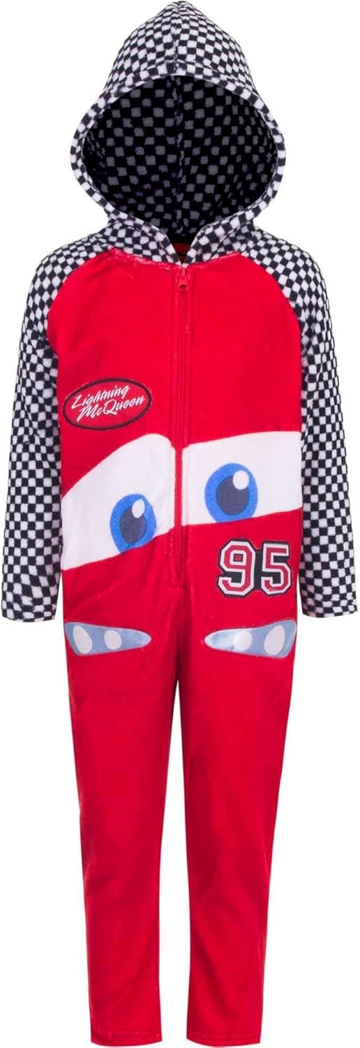 Disney Cars Boys 2-5Y Pyjama Robe Fleece - Lightning McQueen - Red - 2 ...