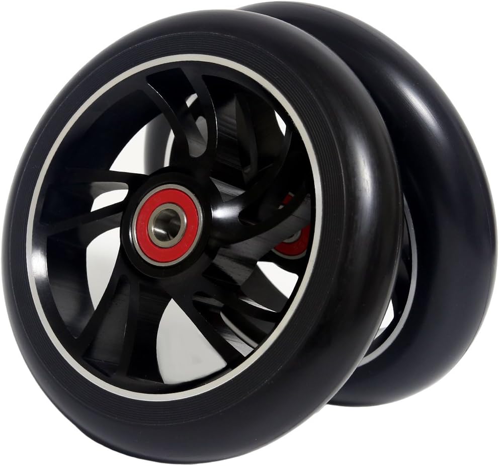 Amazon.com: 2Pcs 120mm Pro Scooter Wheels with Abec 9 Bearings for MGP ...