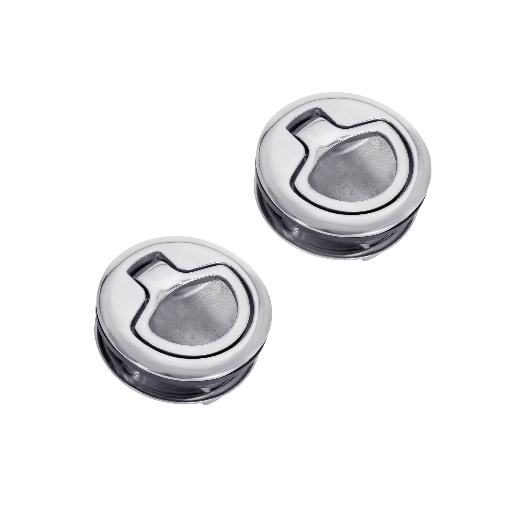 Snapklik.com : Flush Pull Latch Marine Slam Latch 2" Stainless Steel ...