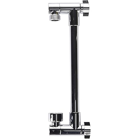 DELTA U3401-PK Adjustable Shower Arm Mount, Chrome, 0.5 - Shower Arms ...