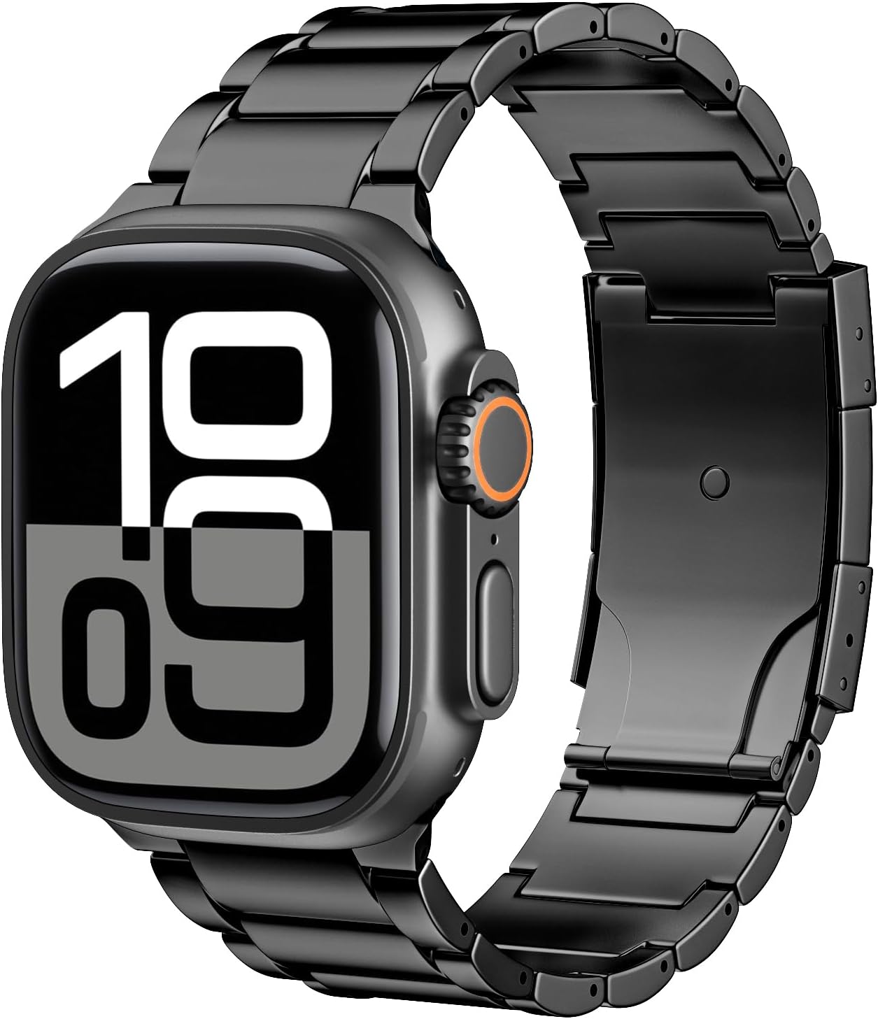 Amazon.com: ZABUDUO Titanium Band Replacement Compatible with Apple ...
