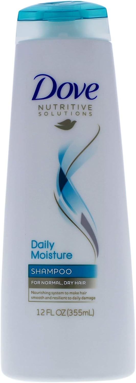 Dove Damage Therapy Daily Moisture Shampoo, 12 Ounce (Pack of 2) by ...