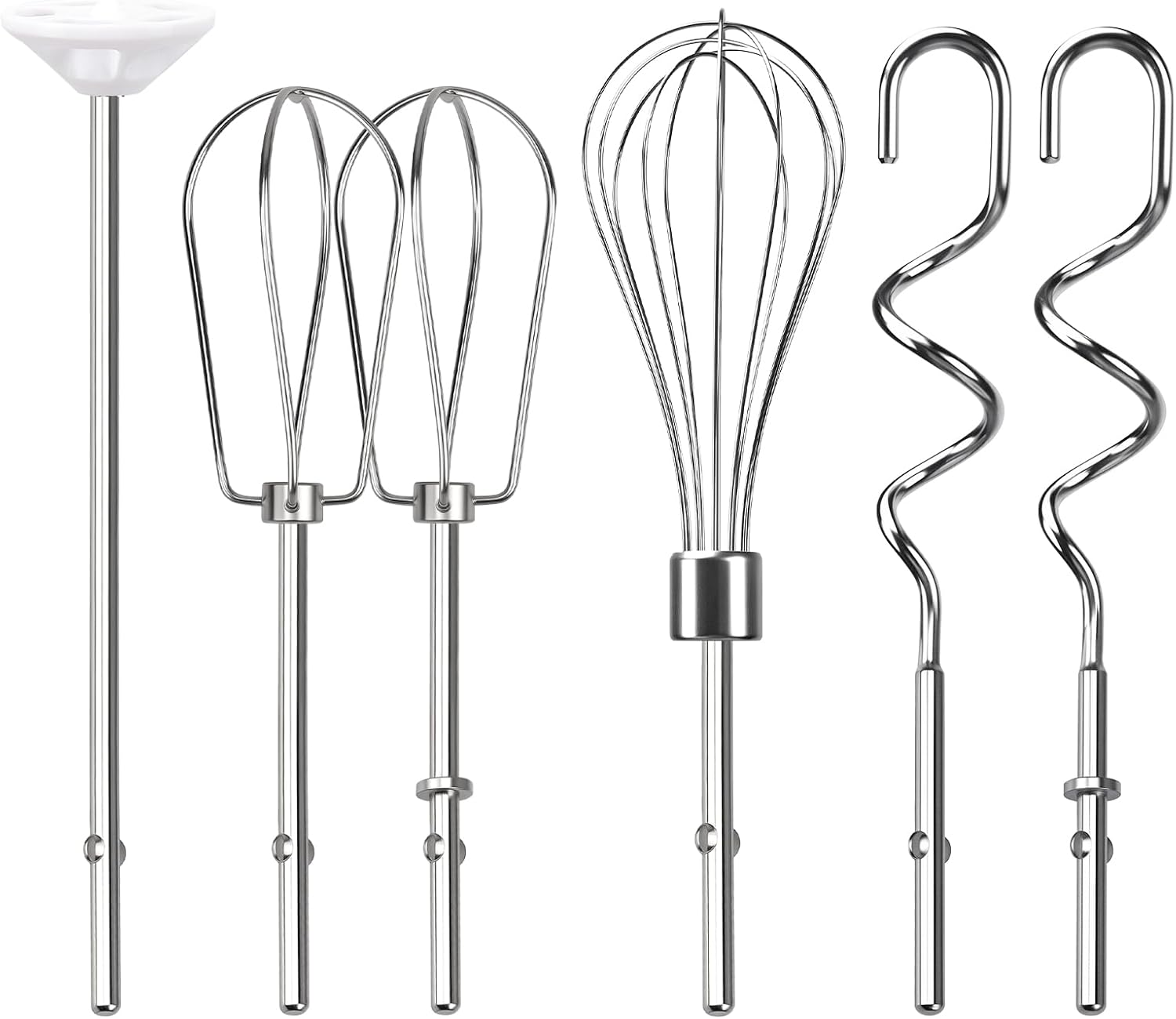 Amazon.com: Hand Mixer Beaters Attachments, Whisk, Dough Hooks, and ...