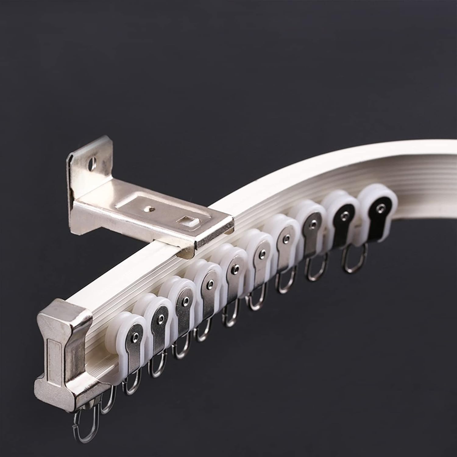 TEN-HIGH Flexible Curtain Rails, Aluminum Curtain Rails, Folding ...