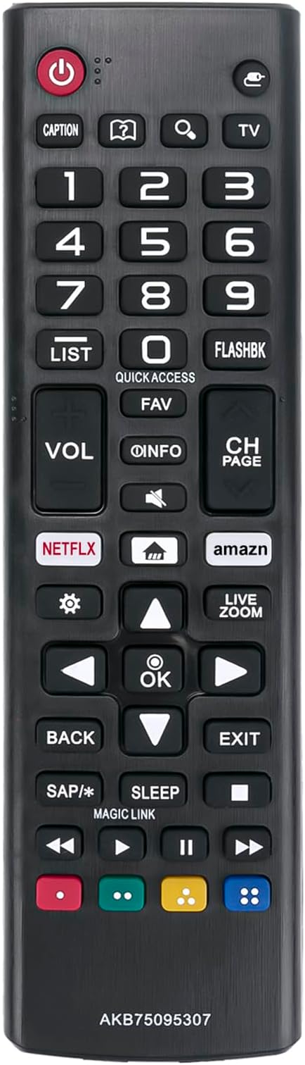 Amazon.com: AKB75095307 Remote Control Replacement fit for LG LED LCD ...