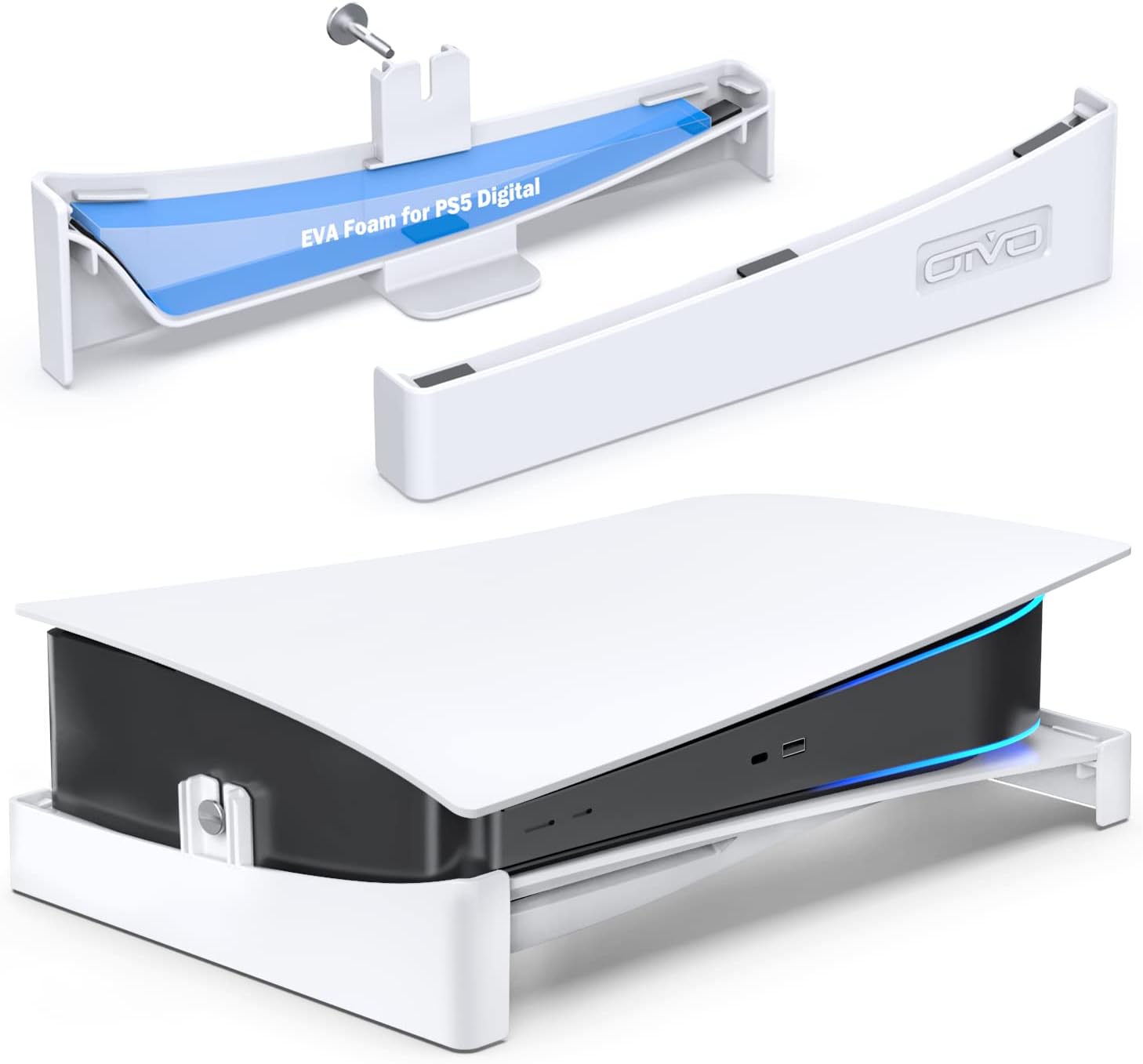 NexiGo PS5 Support Horizontal, [Design Minimaliste], Support de Base ...
