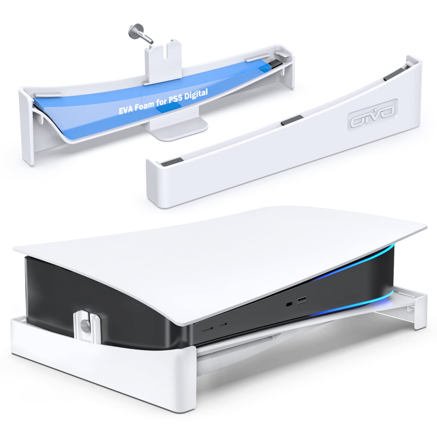 Buy OIVO PS5 Horizontal Stand PS5 Stand Compatible With Playstation 5