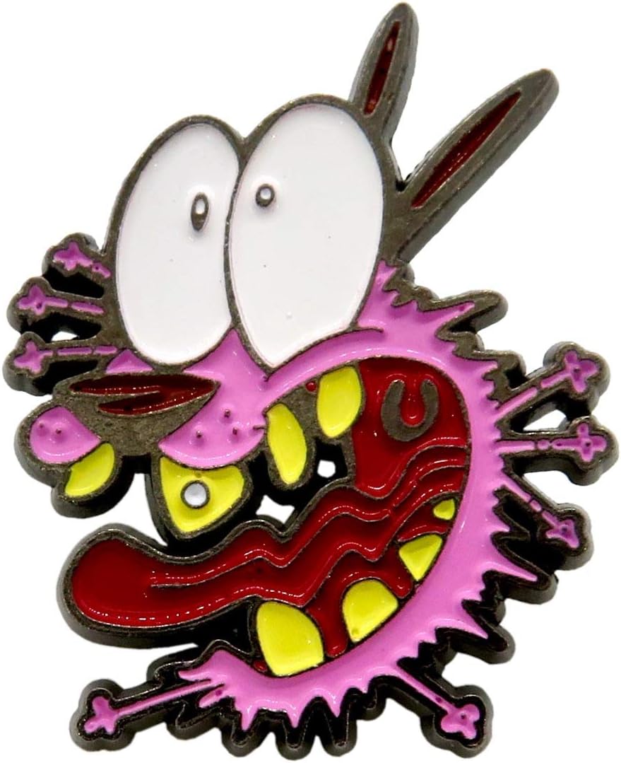 Loot Crate Courage The Cowardly Dog Pin Exclusive August 2018 : Amazon ...