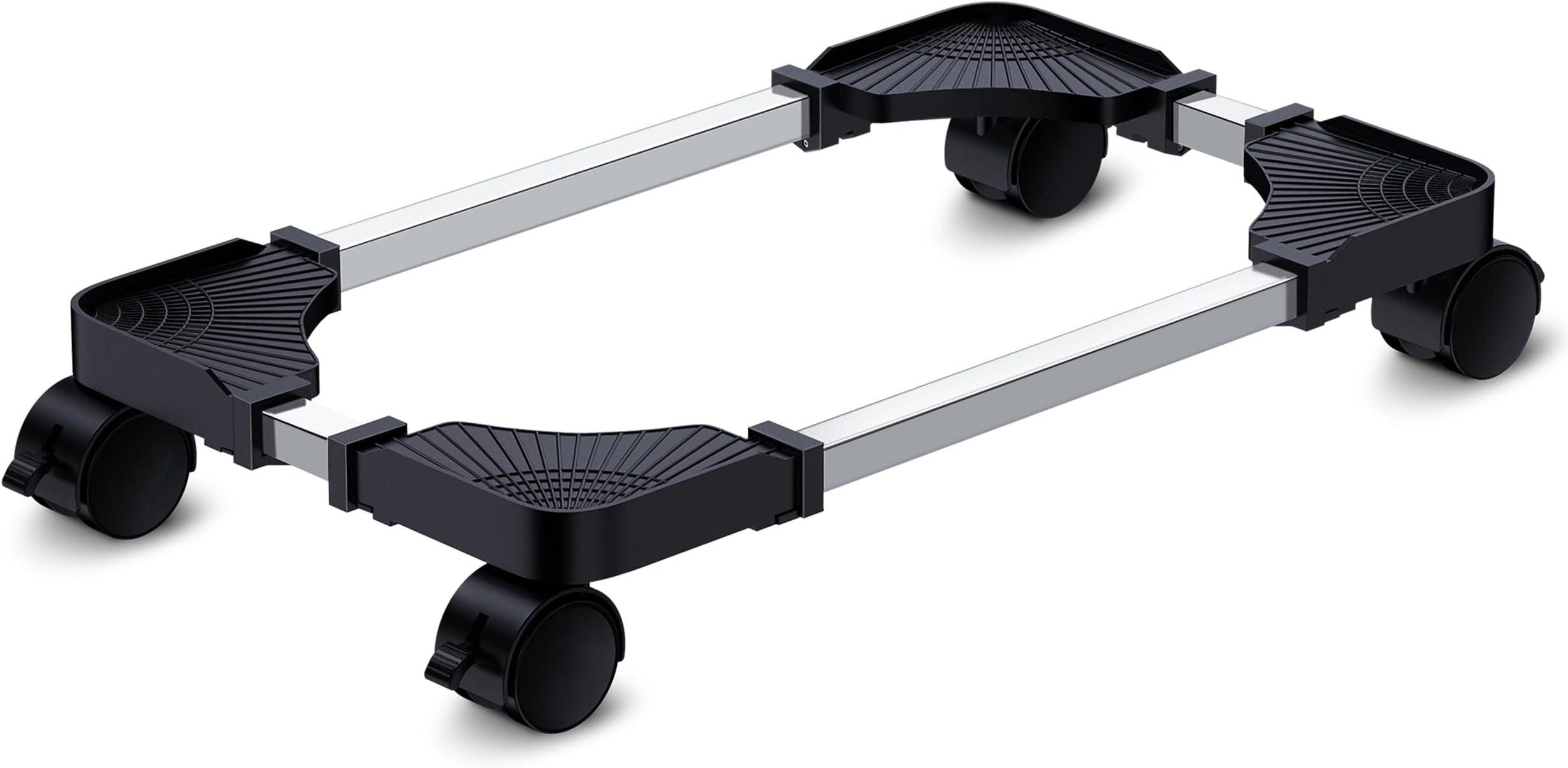 Amazon.com: Mobile CPU Stand, CPU Rolling Stand Adjustable Computer ...