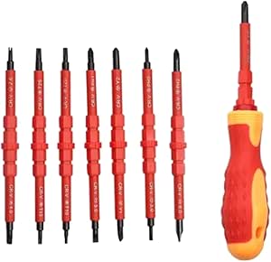 7 in 1 Insulated Screwdriver Set Portable Multi Purpose Screwdriver 7 ...