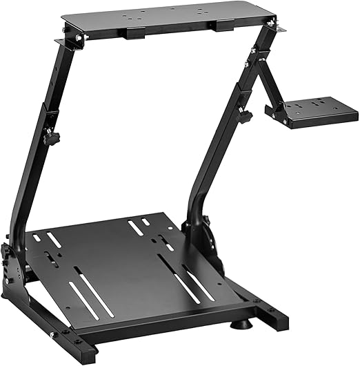 VEVOR Racing Wheel Stand with Shifter Mount, Racing Steering Wheel ...