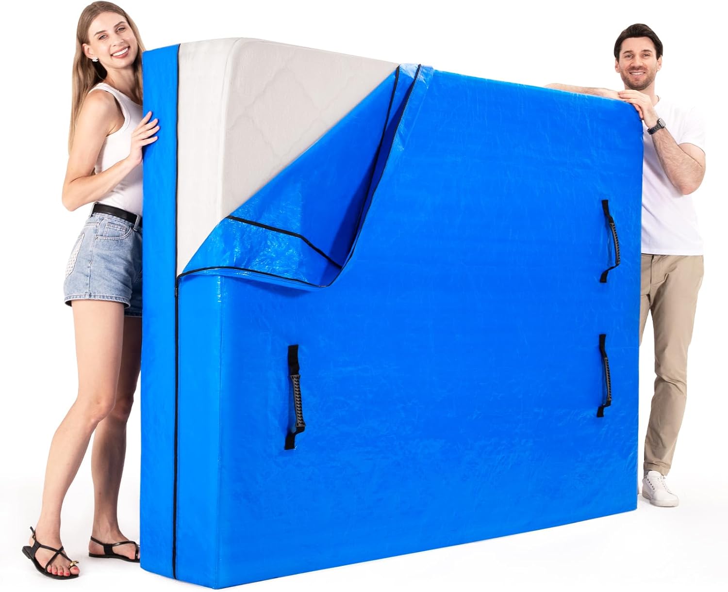 Amazon.com: Mattress Bags for Moving - Extra Thick Mattress Cover for ...