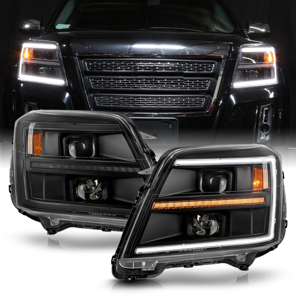 Snapklik.com : For 2010 2011 2012 2013 2014 2015 GMC Terrain Black LED ...