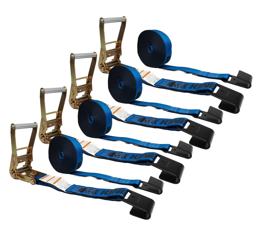 Amazon.com: Mytee Products 4 Pack 2" x 30' Kinedyne Heavy Duty Tie-Down ...