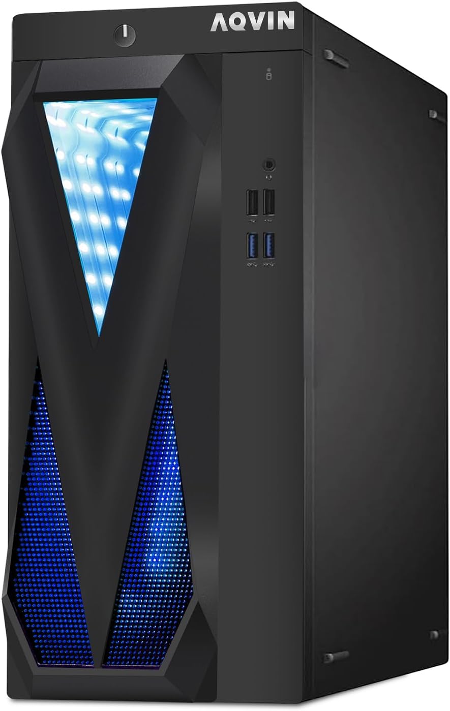 Amazon.com: AQVIN Gaming PC InfinityLite Tower, GeForce GTX 1050Ti 4GB ...
