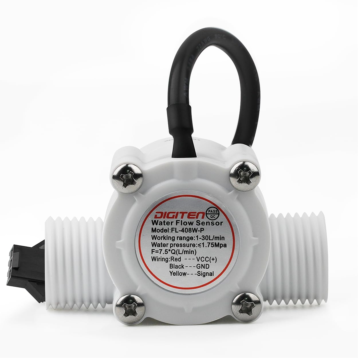 DIGITEN FL-408W-P 12 Inch Water Flow Meter with BSP Nepal | Ubuy