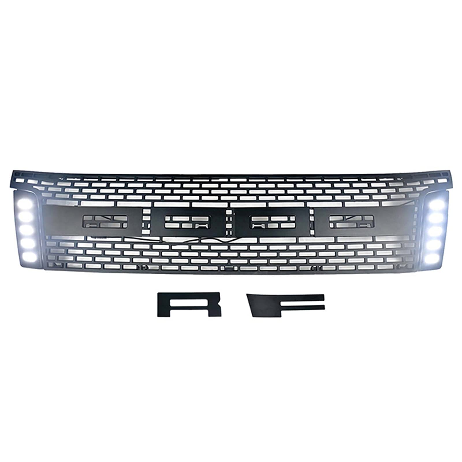 Buy ZNBH ABS Car Grill 2012-2014 Ford RANGER T6 Car Front Bumper Mesh ...