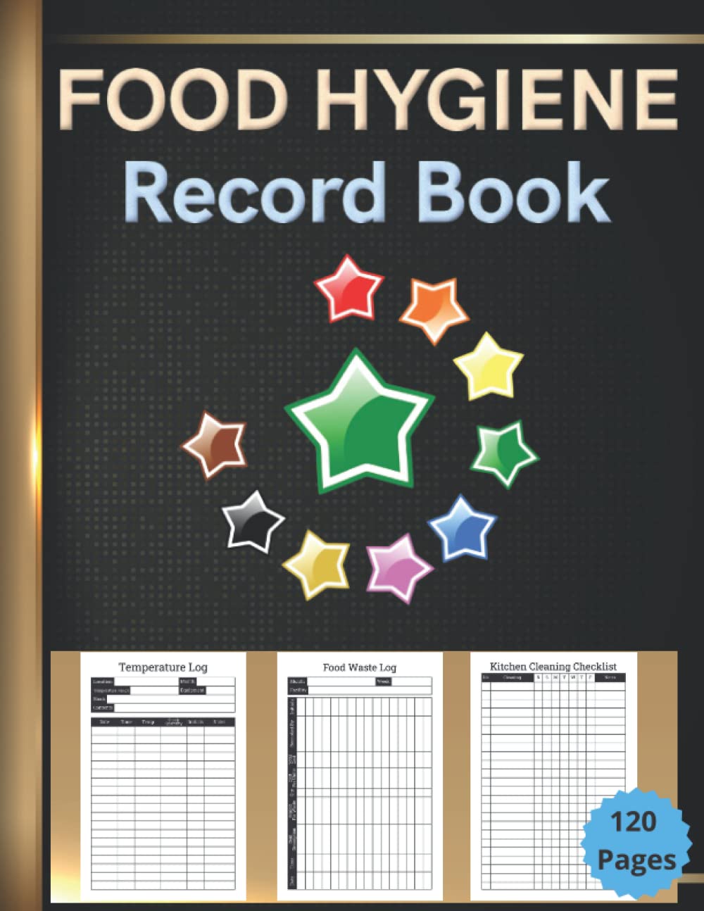Food Hygiene Record Book: Great Daily Temperature Log Sheet For ...