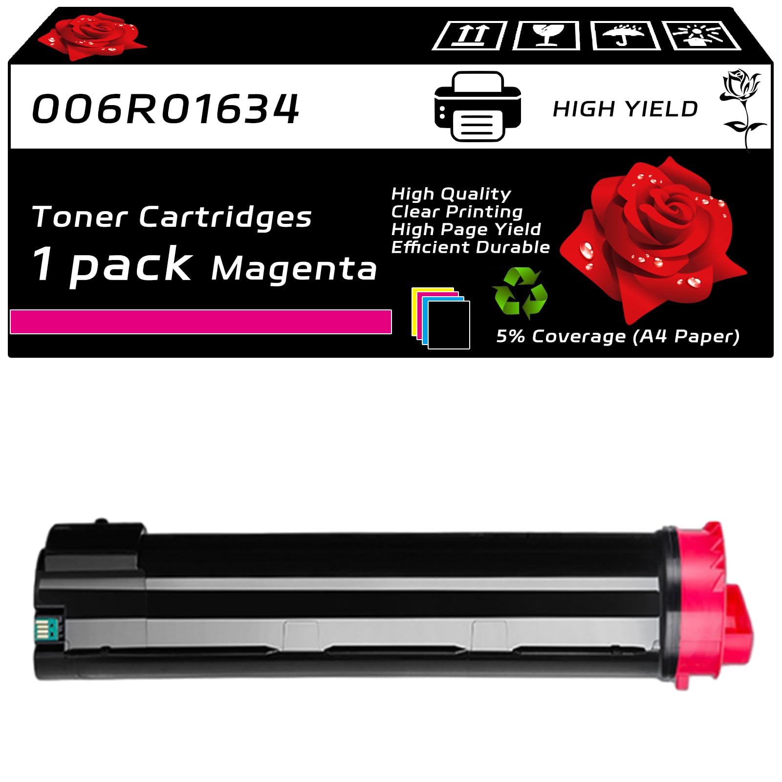 Amazon.com: BEMPP 006R01634 006R01635 006R01636 006R01637 Toner ...