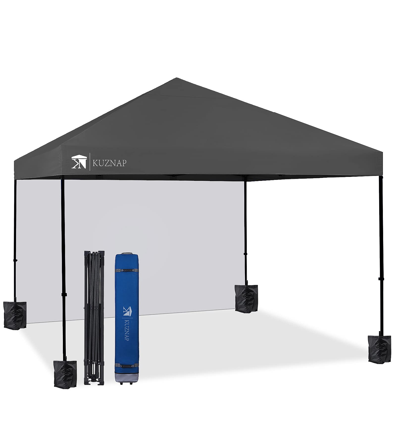 Kuznap 12’x12’ Pop up Canopy Tent Patented EZ Set up Instant Outdoor ...