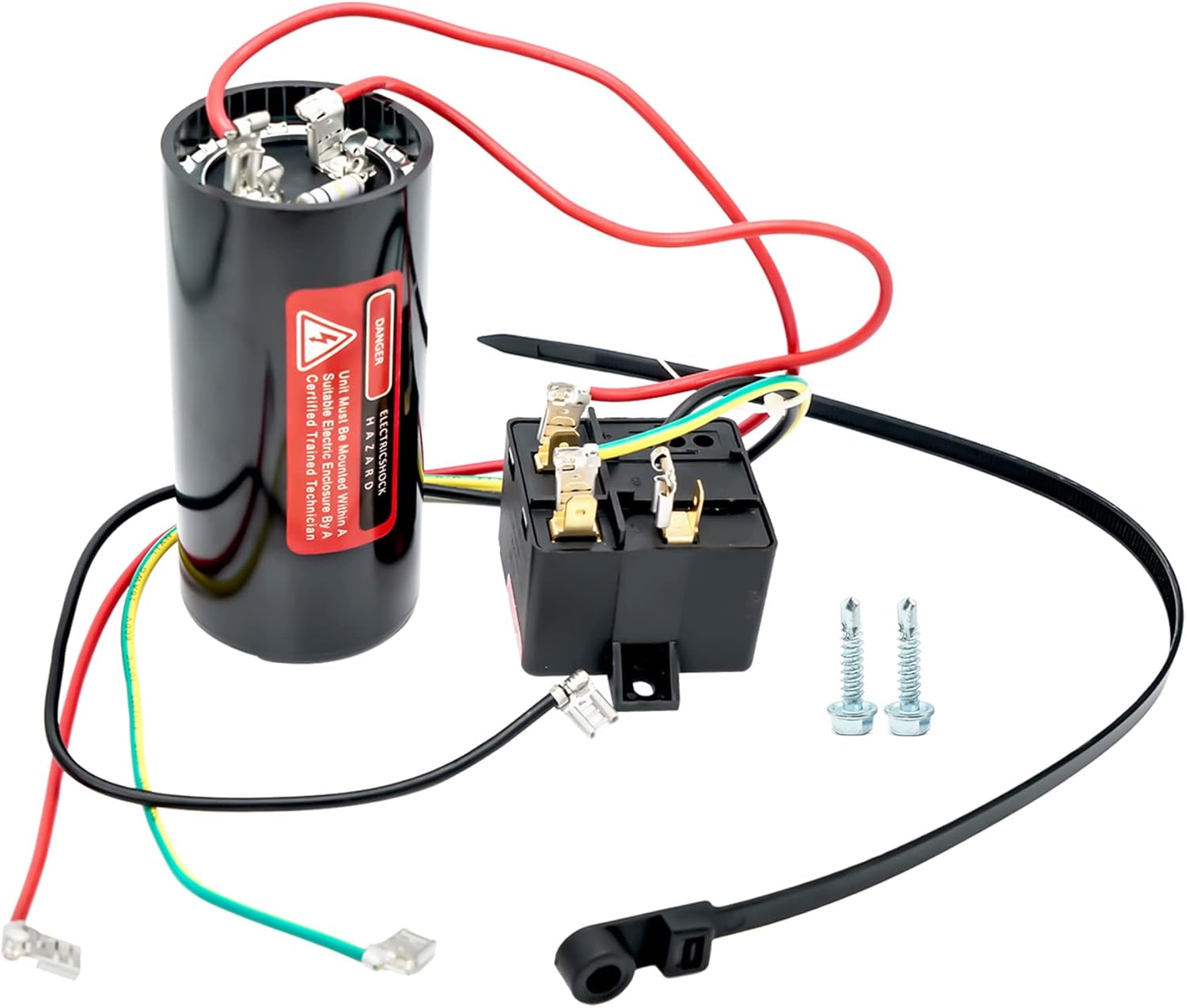 Amazon.com: EVERTECHPRO 5-2-1 208/240VAC 189-227uF Compressor Saver ...