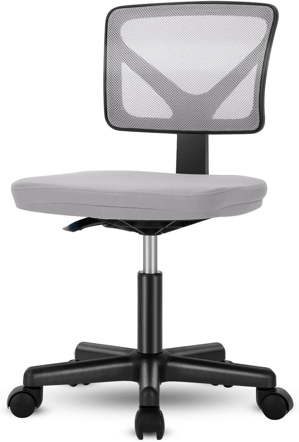 Amazon.com: Armless Desk Chairs, Ergonomic Low Back Computer Chair ...