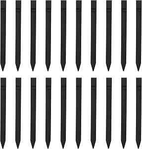 Plastic Ground Stakes, 25CM Heavy Duty Landscape Edging Stakes, Tent ...