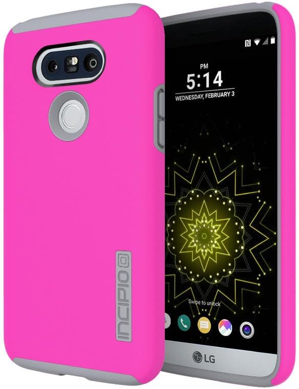 Amazon.com: Incipio Cell Phone Case for LG G5 - Retail Packaging - Pink ...