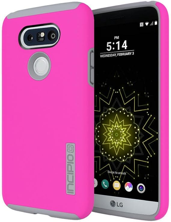 Amazon.com: Incipio Cell Phone Case for LG G5 - Retail Packaging - Pink ...
