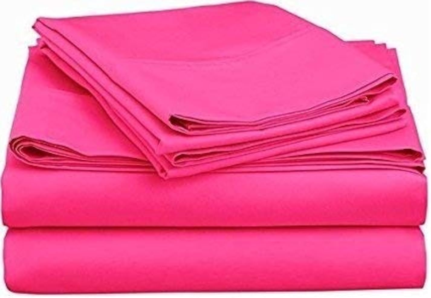 Amazon.com: Sleeper Sofa Bed Sheet Set - Full Hot Pink Solid Sofa Bed ...