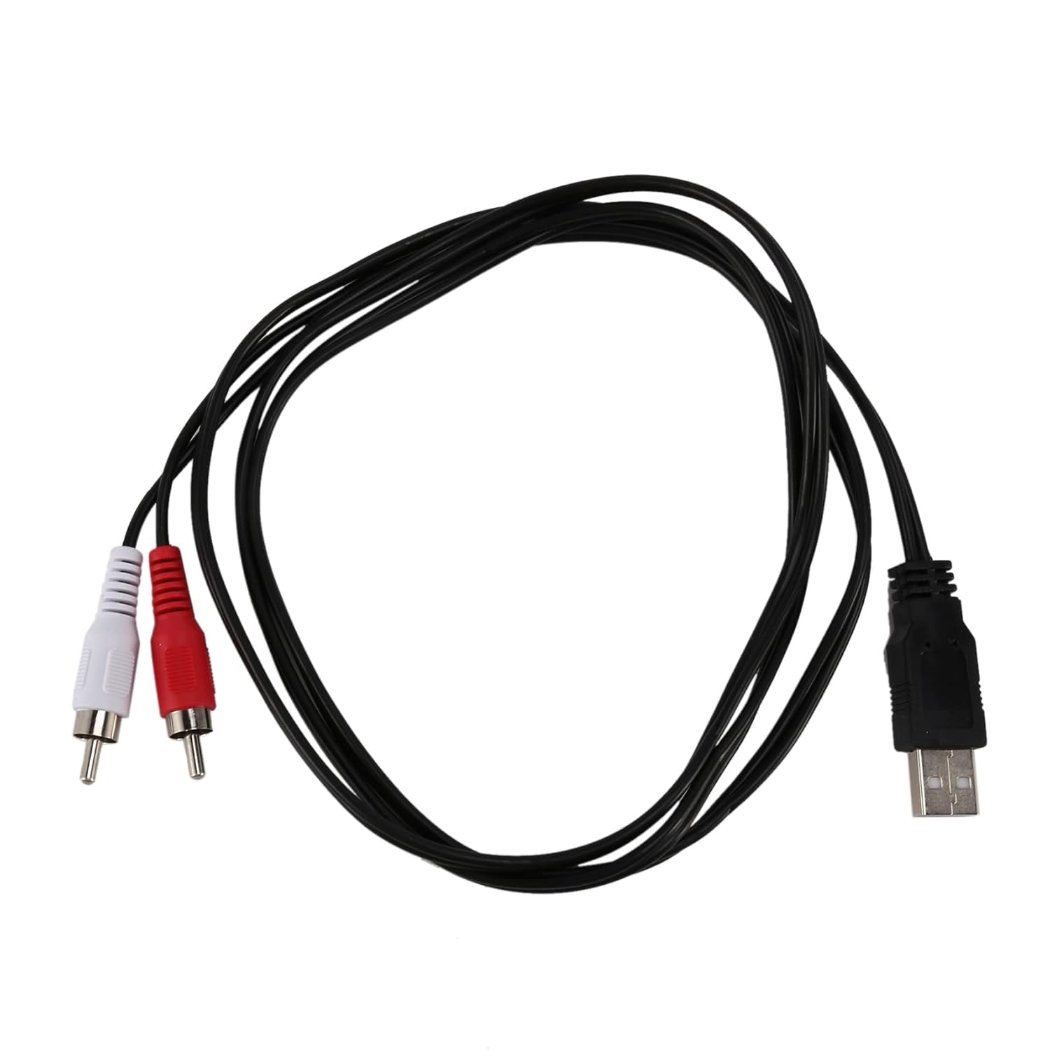 Amazon.com: pizarra 1.5M USB A Male to 2X Phono Male Av Cable Lead Pc ...