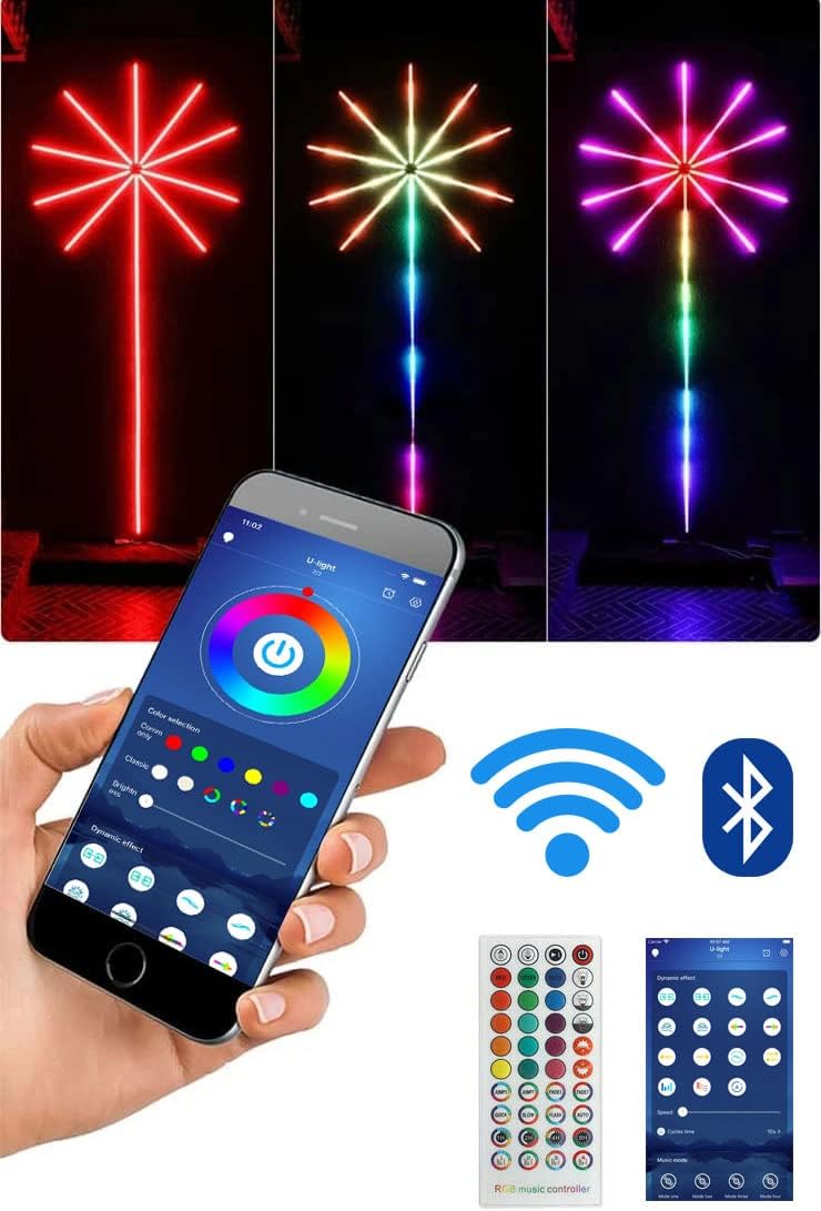 SAMOTECH Fireworks LED Lights Strip Smart Addressable LED Lights ...