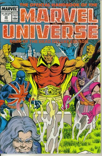 The Official Handbook of the Marvel Universe Deluxe Edition #20 : Book ...
