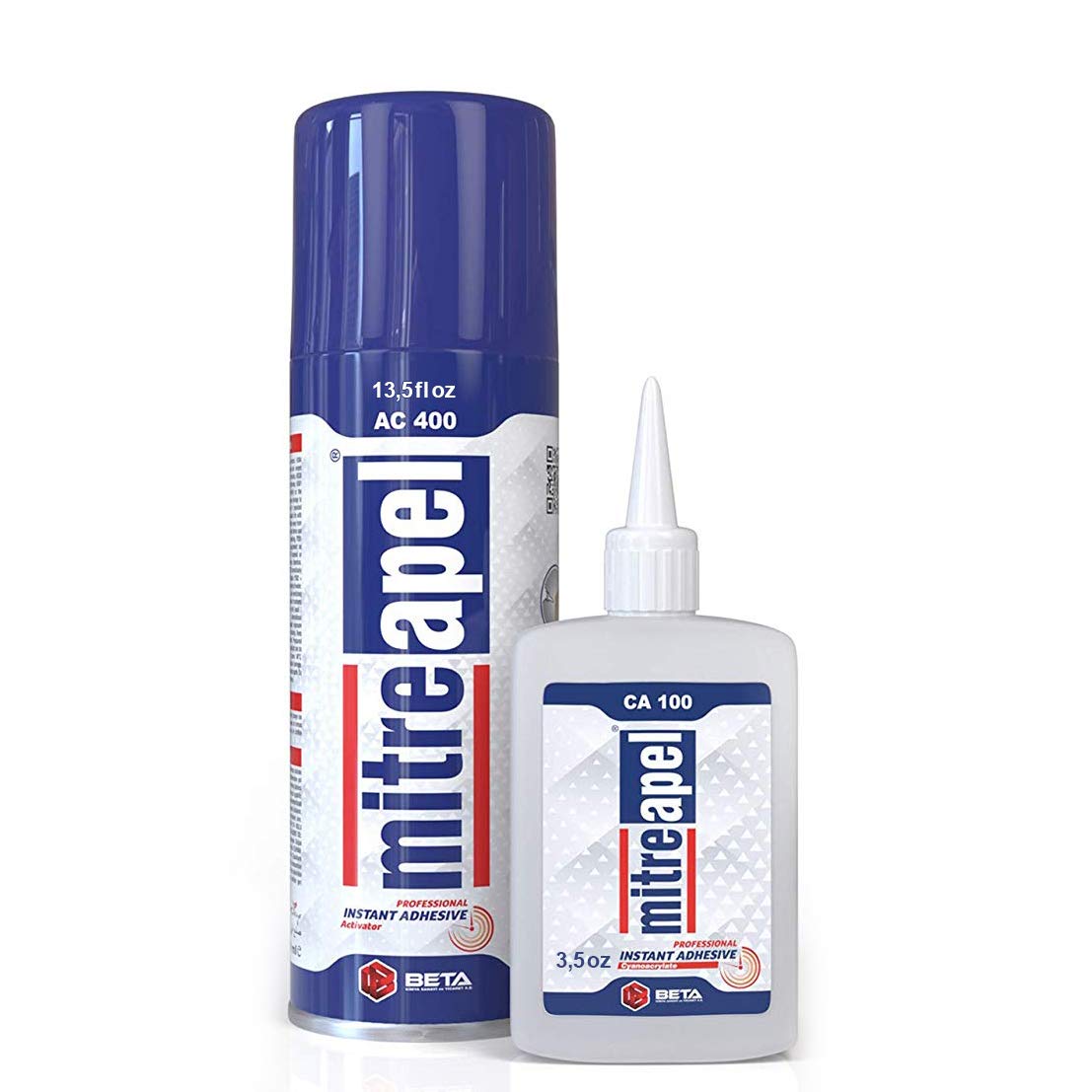 Amazon.com: MITREAPEL Super CA Glue with Adhesive Activator (3.5 oz ...