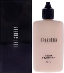Lord and Berry Cream Foundation Fluid- Non-Greasy Foundation Makeup ...
