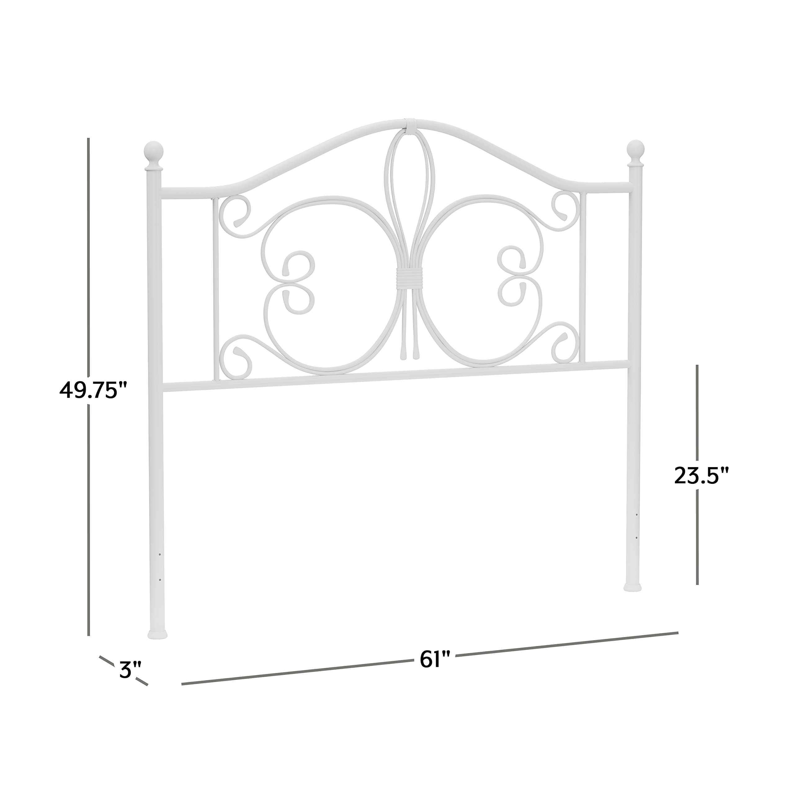 Hillsdale Furniture Hillsdale Ruby Without Bed Frame Full/Queen Headboard, White