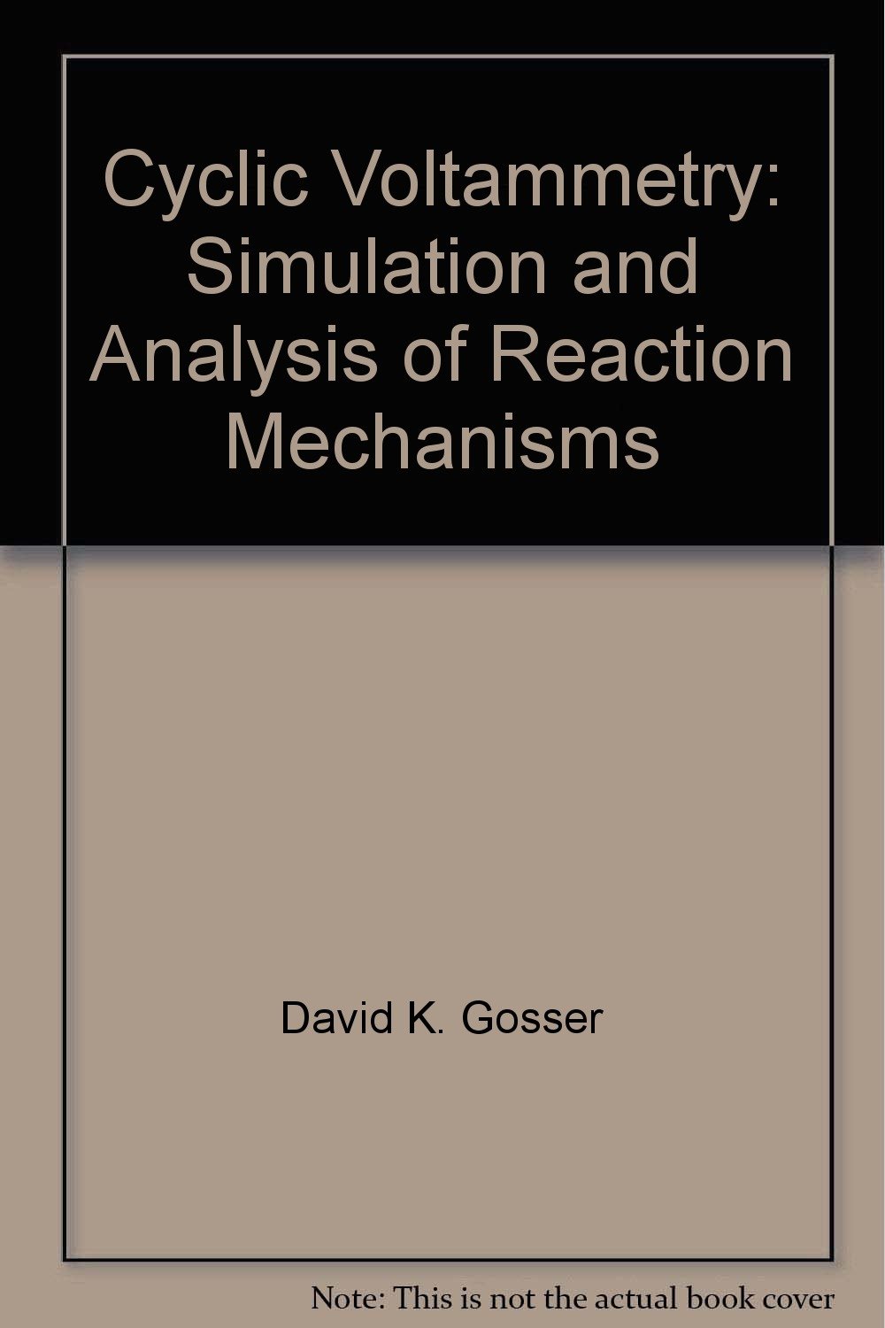 Cyclic Voltammetry: Simulation and Analysis of Reaction Mechanisms ...