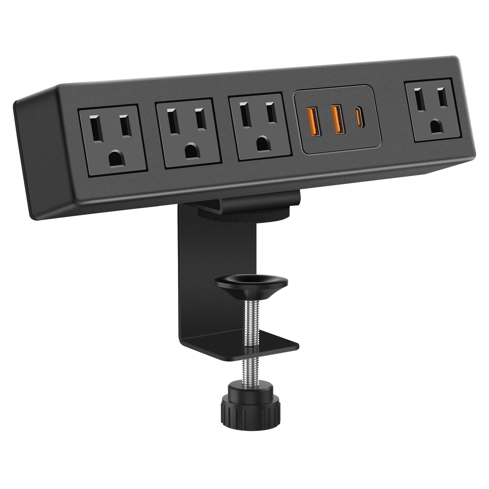 Desk Outlet CCCEI Desk Clamp Power Strip With 9 Outlets, Desktop Edge ...