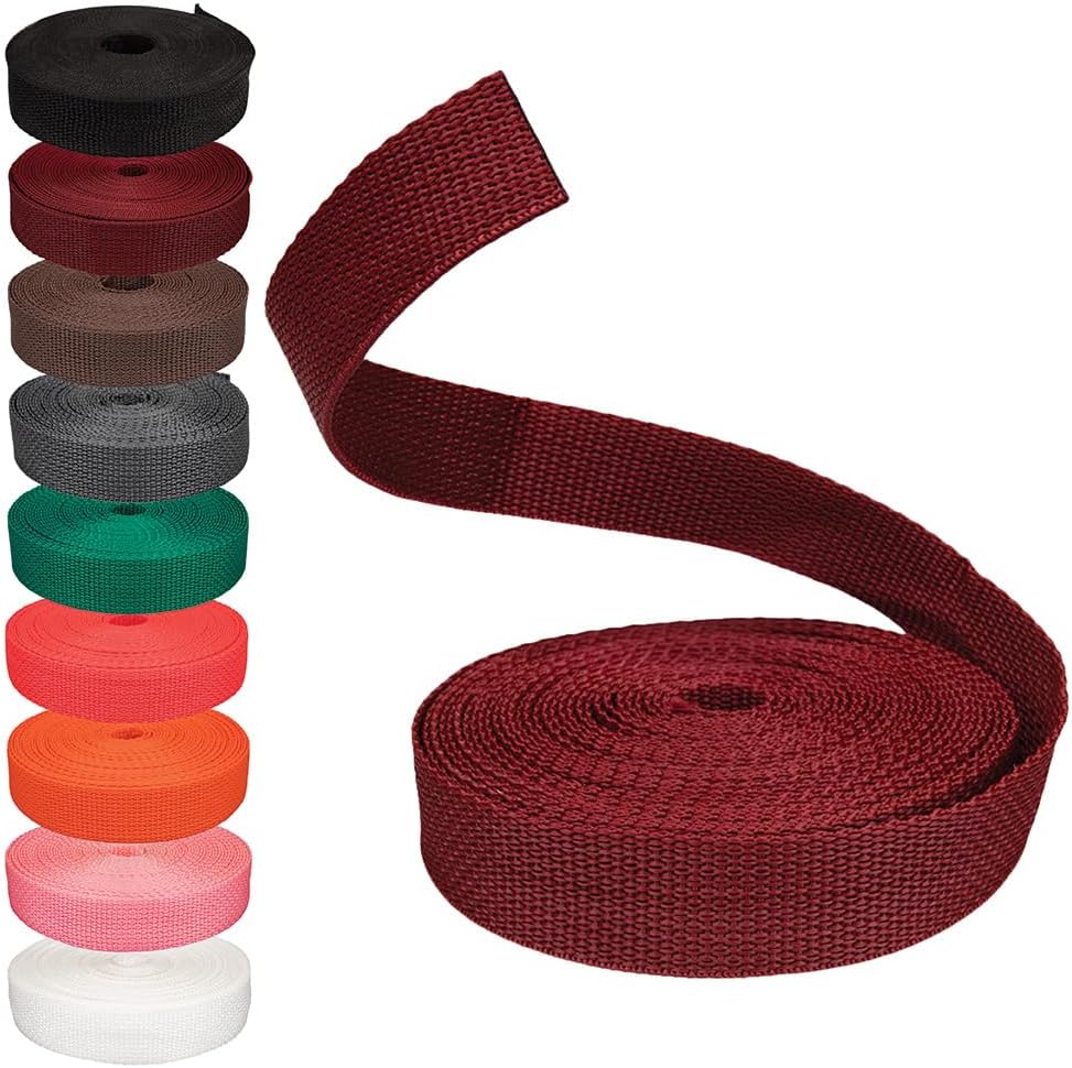 Amazon.com: Rope and Cord Polypropylene Webbing – 1 Inch Weather ...